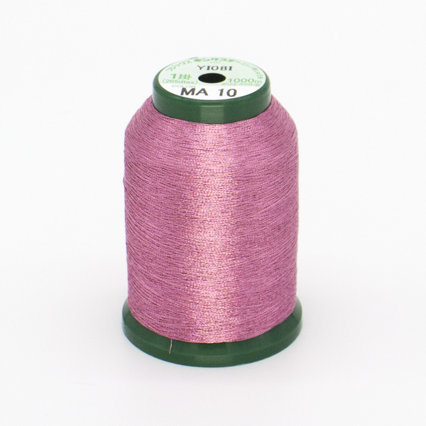 KingStar Metallic Thread MA-10 CARNATION PINK - 1000 Meter – The ...