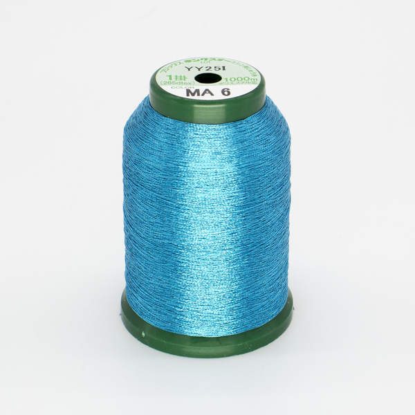 KingStar Metallic Thread MA-6 TURQUOISE - 1000 Meter – The Embroidery Store