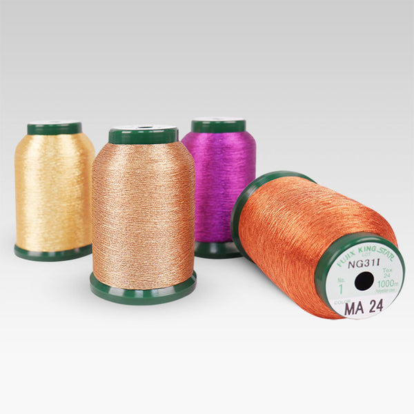 KingStar Metallic Thread Fall Quartet – The Embroidery Store