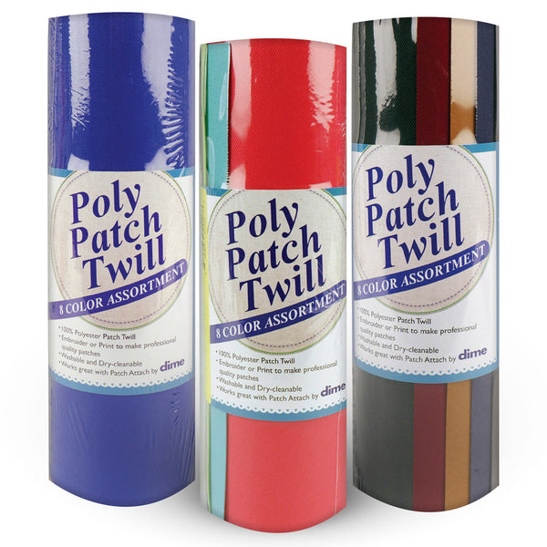 Poly Patch Twill™ Assortments – The Embroidery Store